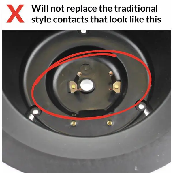 Numatic Veercontact t.b.v. Henry Next machines (per stuk)