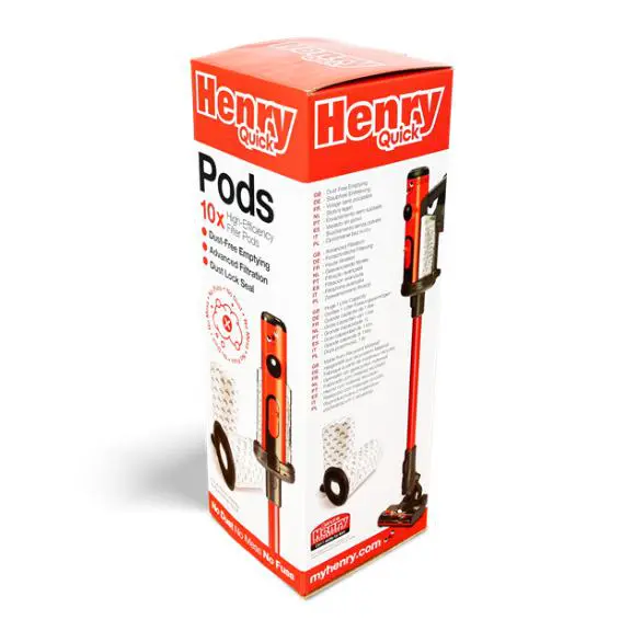 Numatic Quick Pods in box | 915744 | Vacuum filter bags